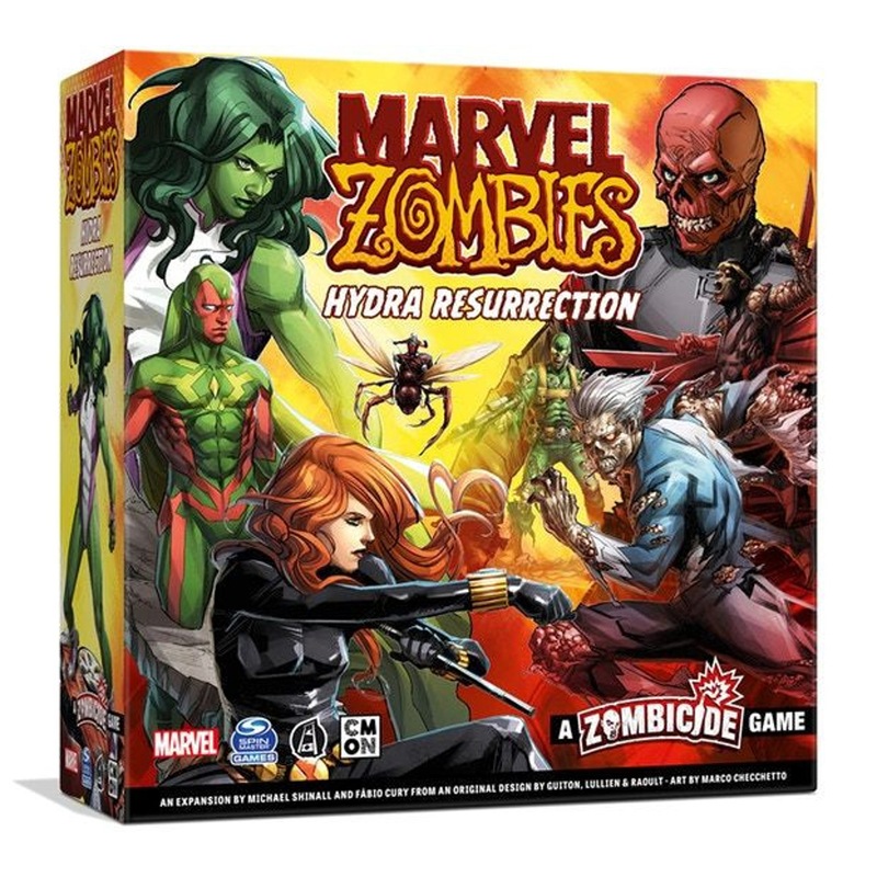 Buy Zombicide: Marvel Zombies Hydra Resurrection Expansion Board Game ...