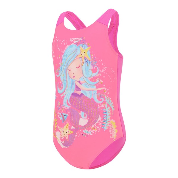 Buy Speedo Tot Girls Mystical Mermaid Raceback - MyDeal Australia