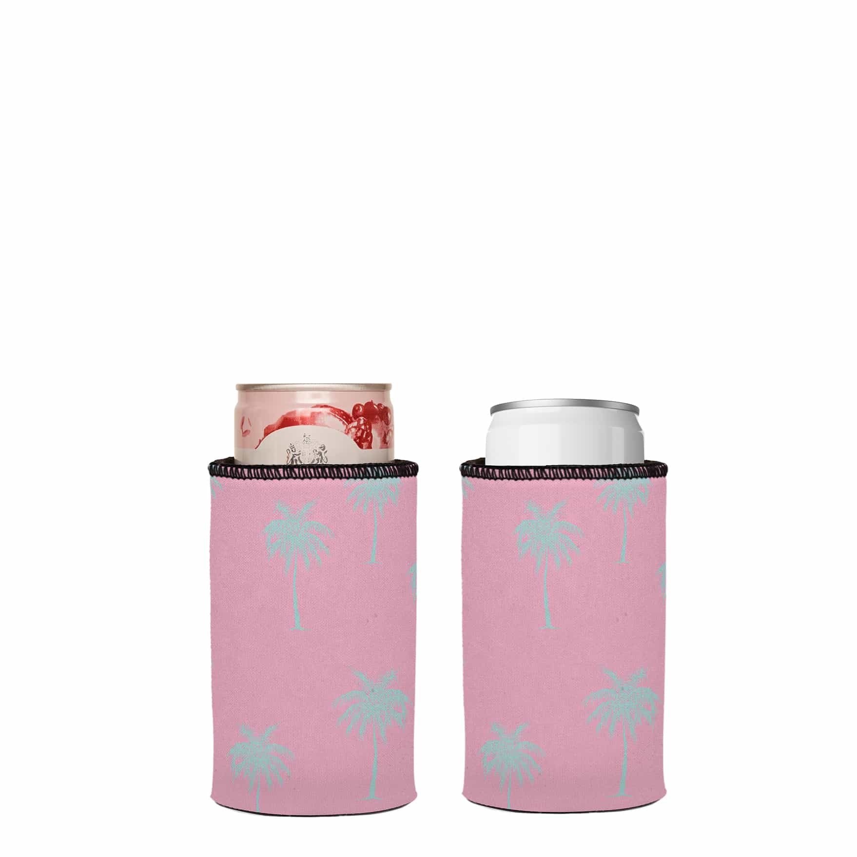 Buy Stubbyz Palm Trees Aqua Pink Stubby Cooler 2-Pack - MyDeal Australia