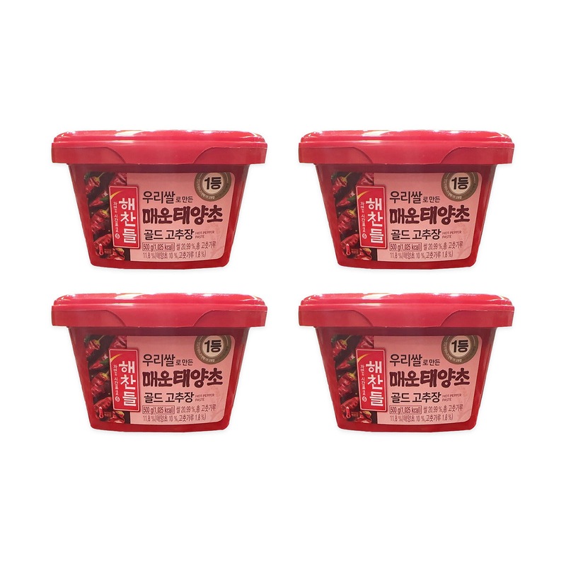 Buy CJ Korean Extra Hot Red Pepper Paste 500g X4Pack - MyDeal