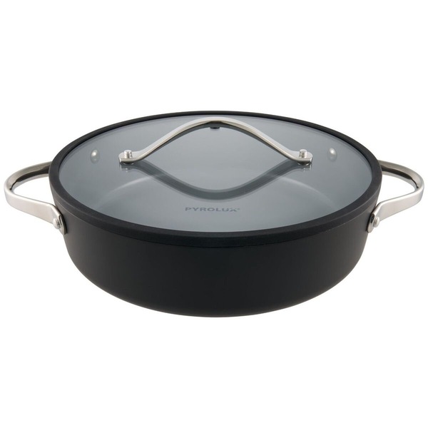 Buy Pyrolux 28cm NexGen Chef Pan 4.1 Litre Ebony - MyDeal Australia