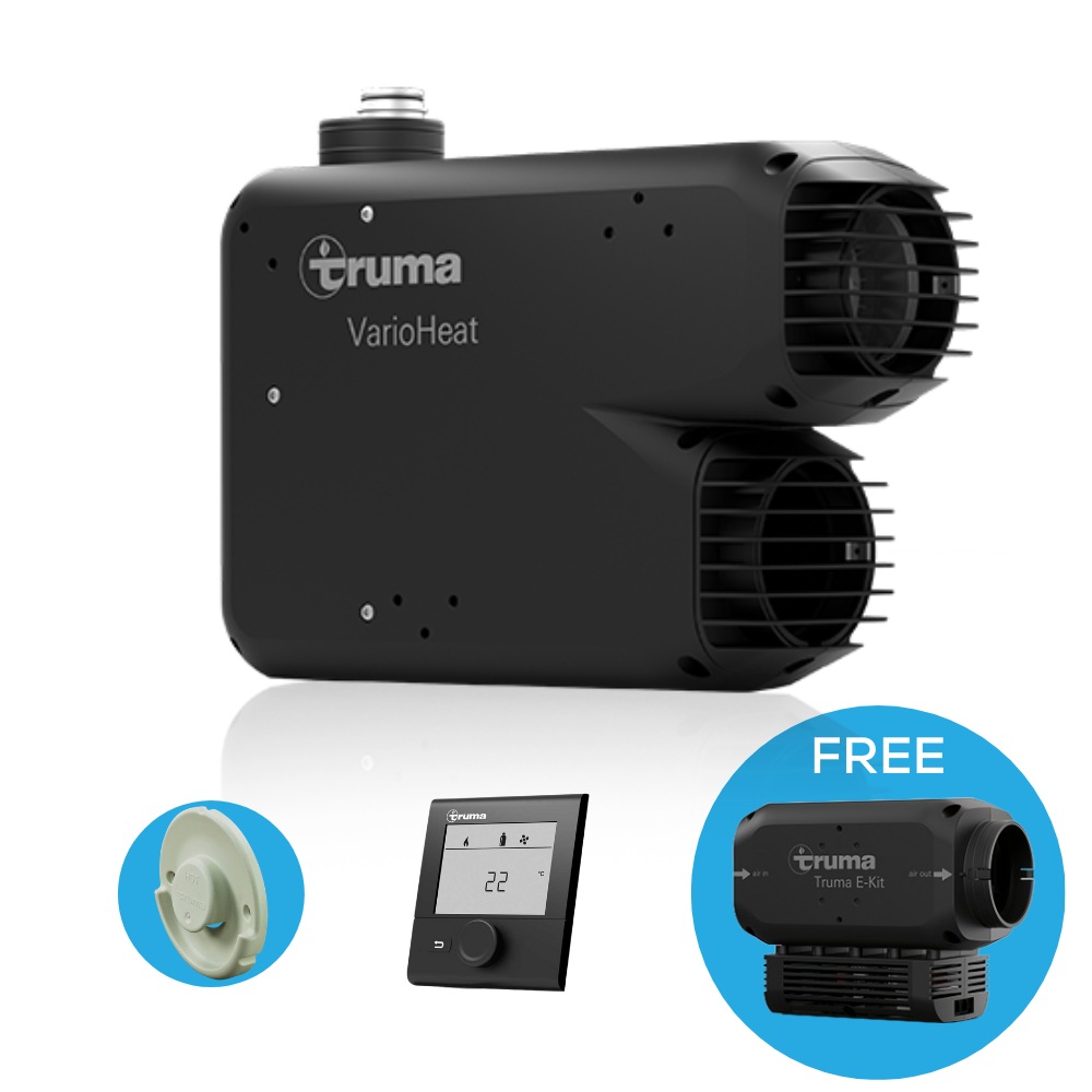 Buy Truma VarioHeat eco Gas Heater Kit Cream Cowl - With FREE E-Kit ...