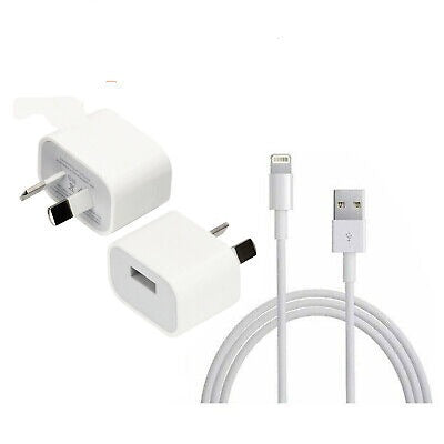 Buy 3X Apple Lightning 1m USB Charging Cable Power Adapter A1444 ...