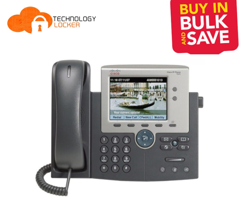 Buy Bulk 23x Cisco CP-7945G Two Line Color Display Unified IP Phone ...