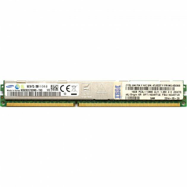 Buy IBM 256GB (16 x 16GB) 2RX4 Server RAM Memory PC3L-12800R DDR3 ...