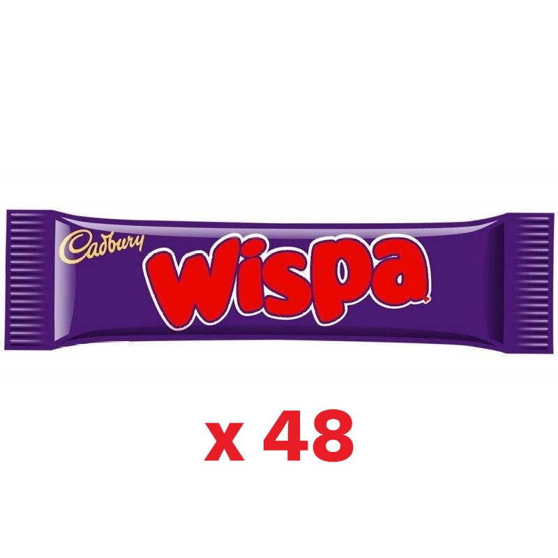 Buy 24 X Cadbury Chocolate Wispa Bar (36g) - MyDeal Buy 24 X Cadbury Chocolate Wispa Bar (36g) - MyDeal
