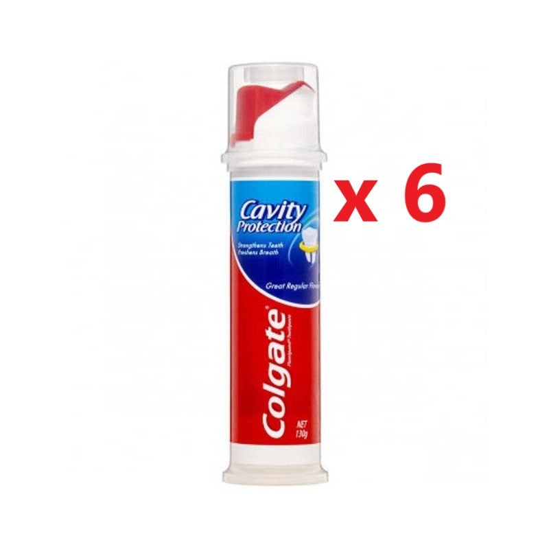 Buy 6 X Colgate Pump 100ml - MyDeal