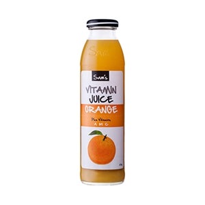 Buy Sam's Vitamin Juice Orange 375ml x12 - MyDeal Australia