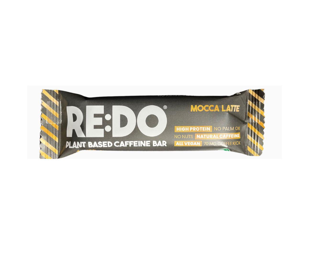 Buy Redo Foods I Caffeine Bar I Protein Bar I Vegan and Nut Free I 60g ...