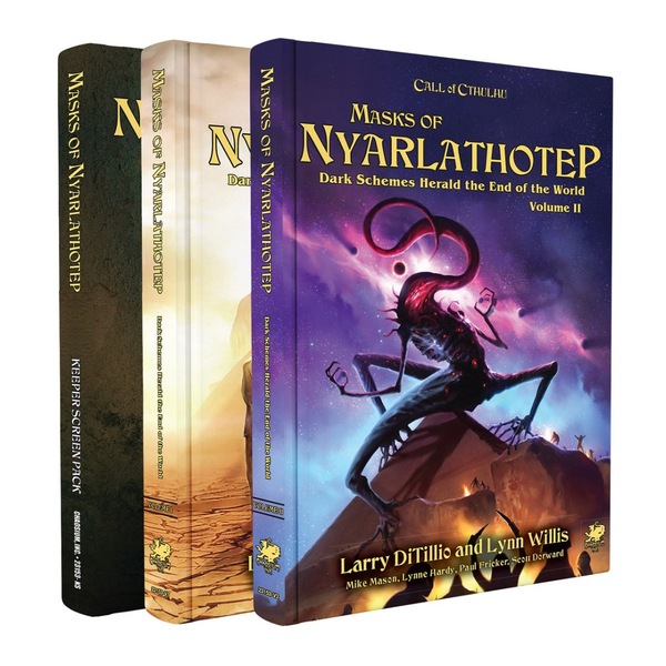 Buy Call of Cthulhu RPG - Masks Of Nyarlathotep Slipcase Set - MyDeal ...