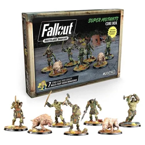 Buy Fallout Wasteland Warfare - Super Mutants Core Box - MyDeal Australia