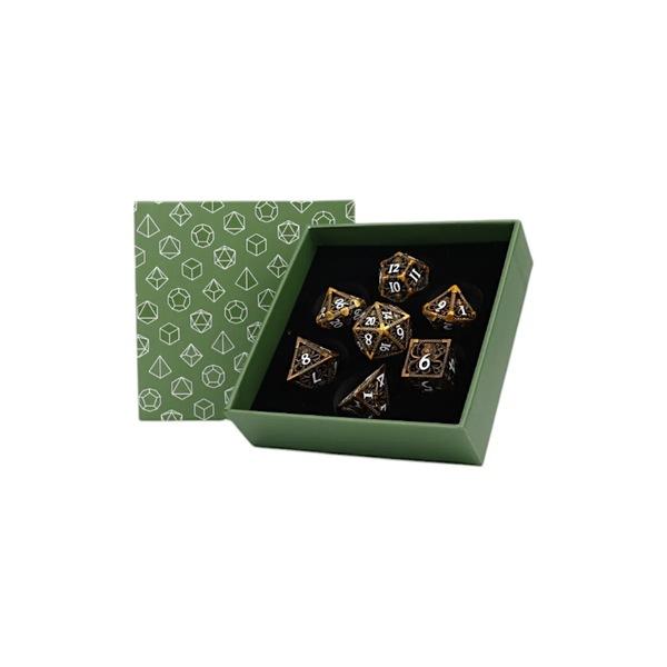 Buy LPG Dice Strange Aeon Dice Set Ancient Bronze - MyDeal Australia