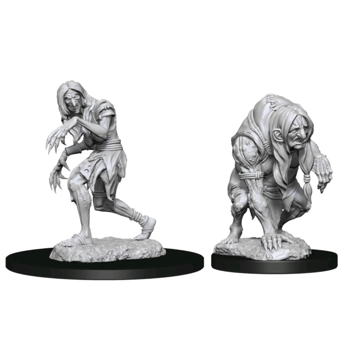 Buy Pathfinder Deepcuts Unpainted Miniatures Annis Hag & Green Hag ...