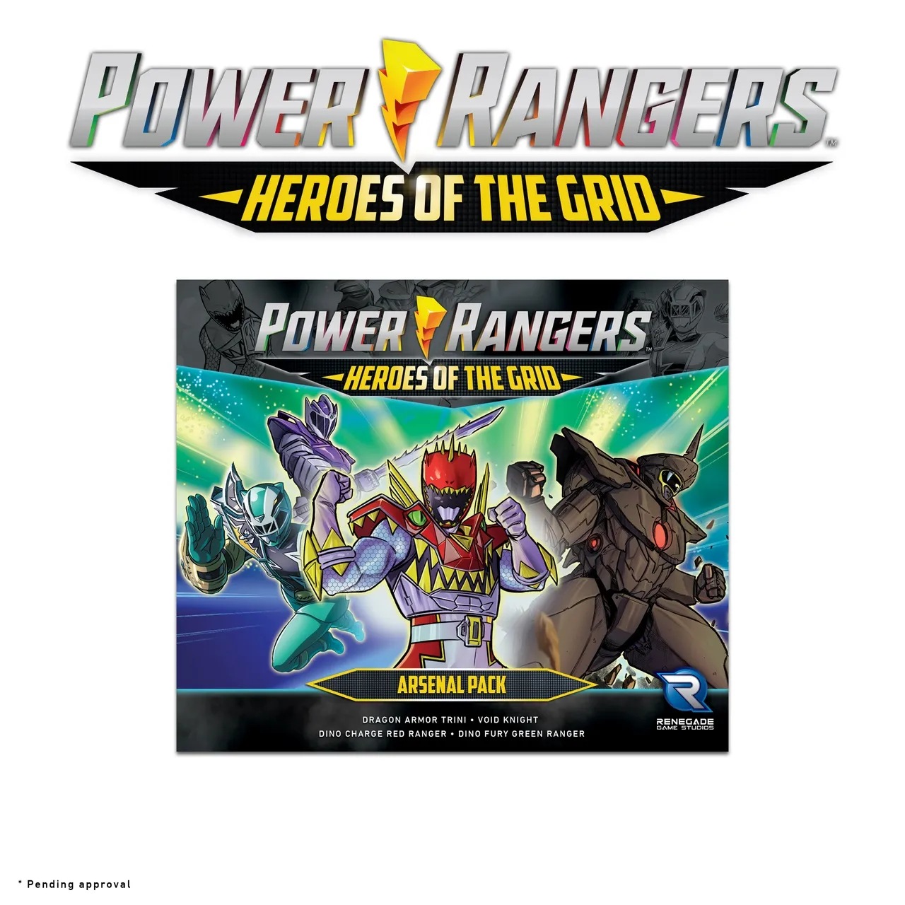 Buy Power Rangers Heroes of the Grid - Arsenal Pack - MyDeal Australia