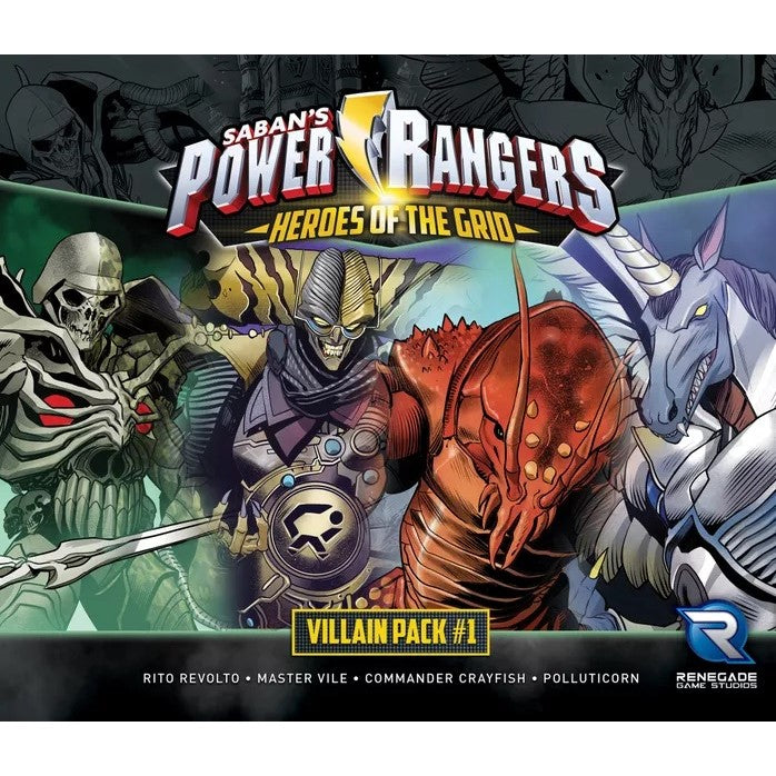 Buy Power Rangers Heroes of the Grid - Villain Pack 1 - MyDeal Australia