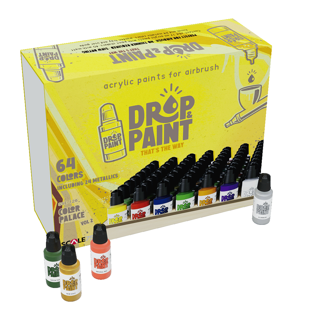 Buy Scale 75 - Drop and Paints - Color Palace Vol 2 Paint Set - MyDeal ...