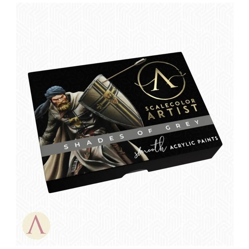 Buy Scale 75 - Scalecolor Artist - Shades of Grey Paint Set - MyDeal ...