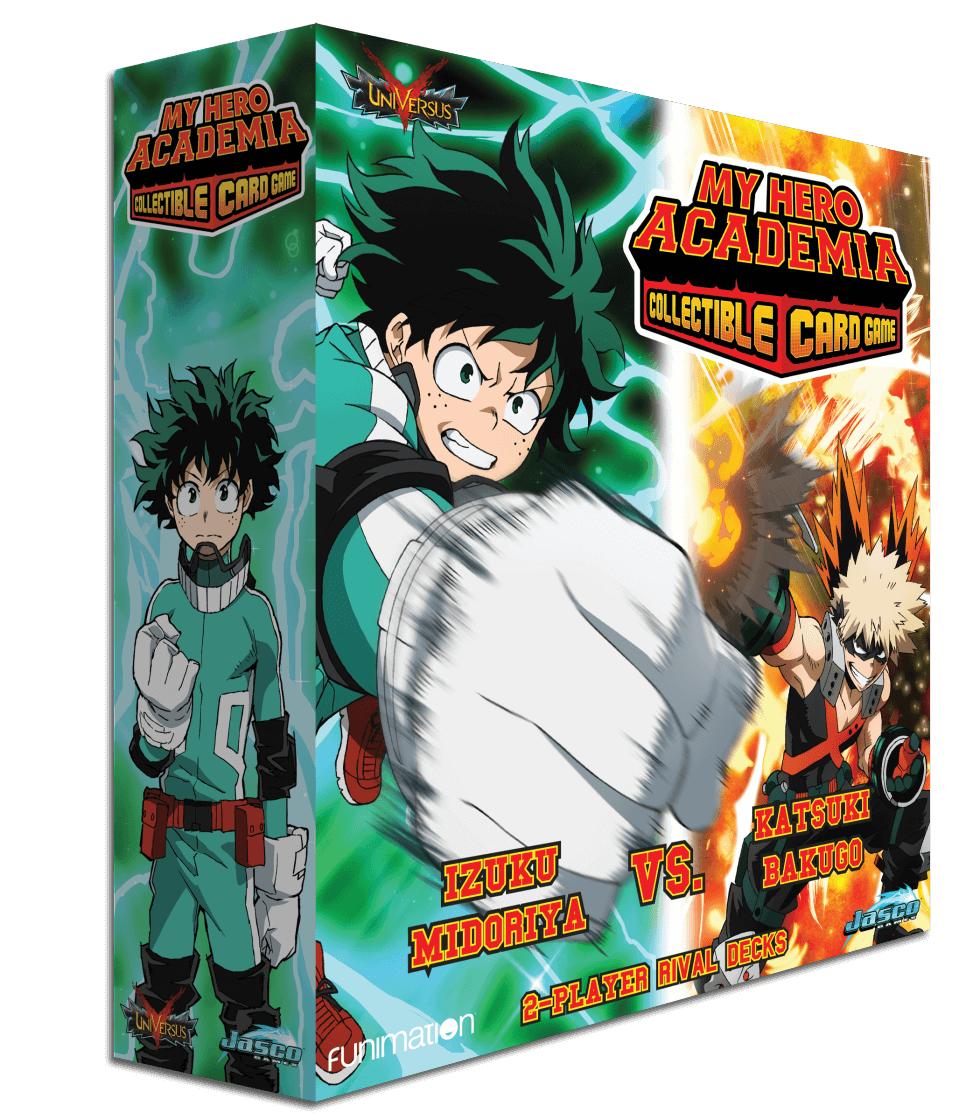 Buy UniVersus My Hero Academia: Base Set 2-Player Rival Decks – Izuku ...