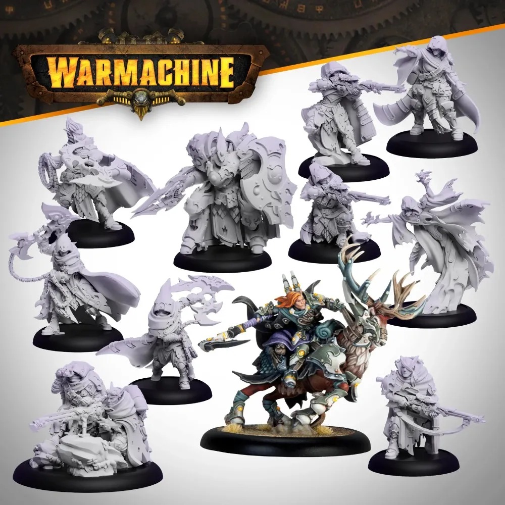 Buy Warmachine: Dusk Ghosts of Ios Command Cadre - MyDeal Australia