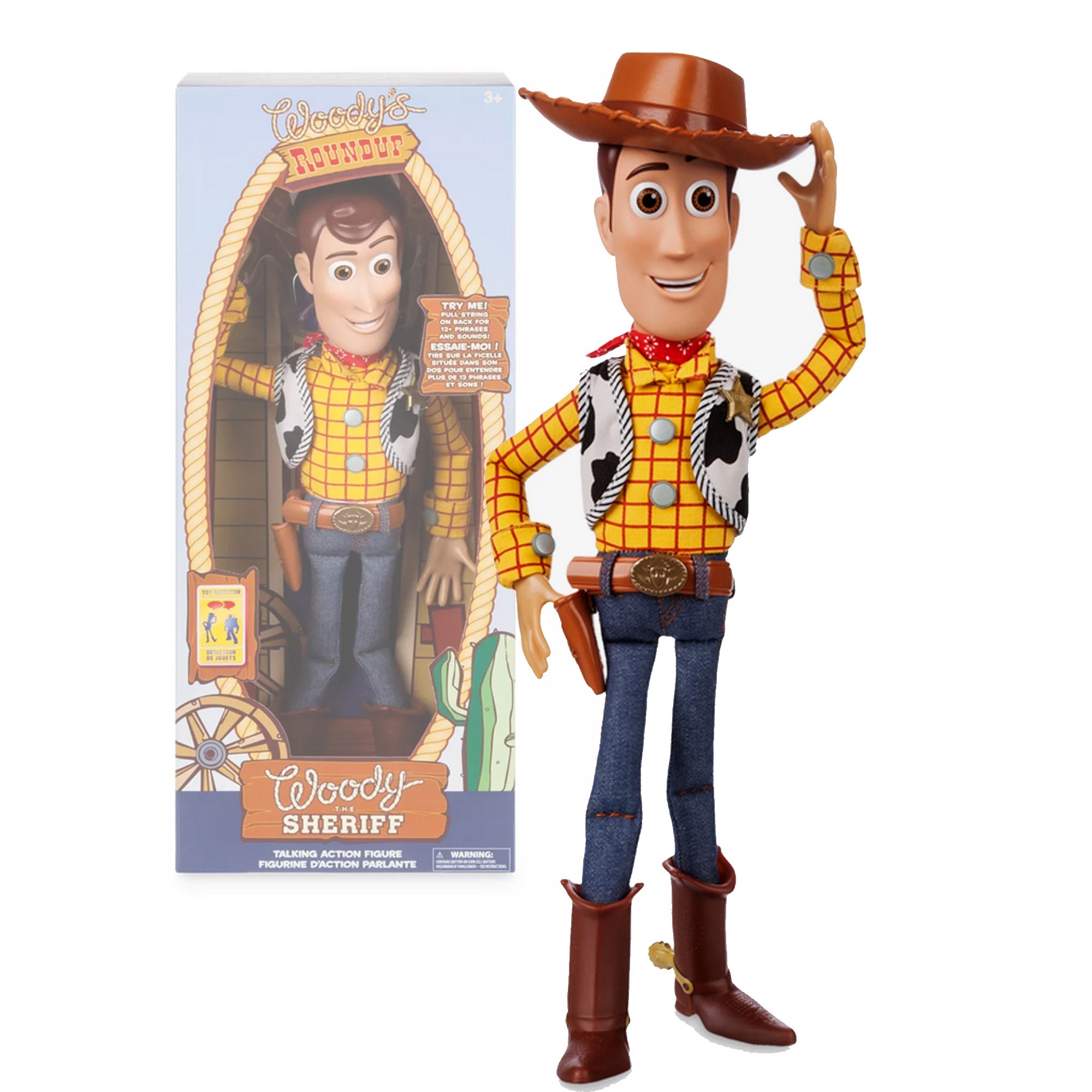 Buy Woody Interactive Talking Woody Action Figure Doll Toy Story 38cm ...