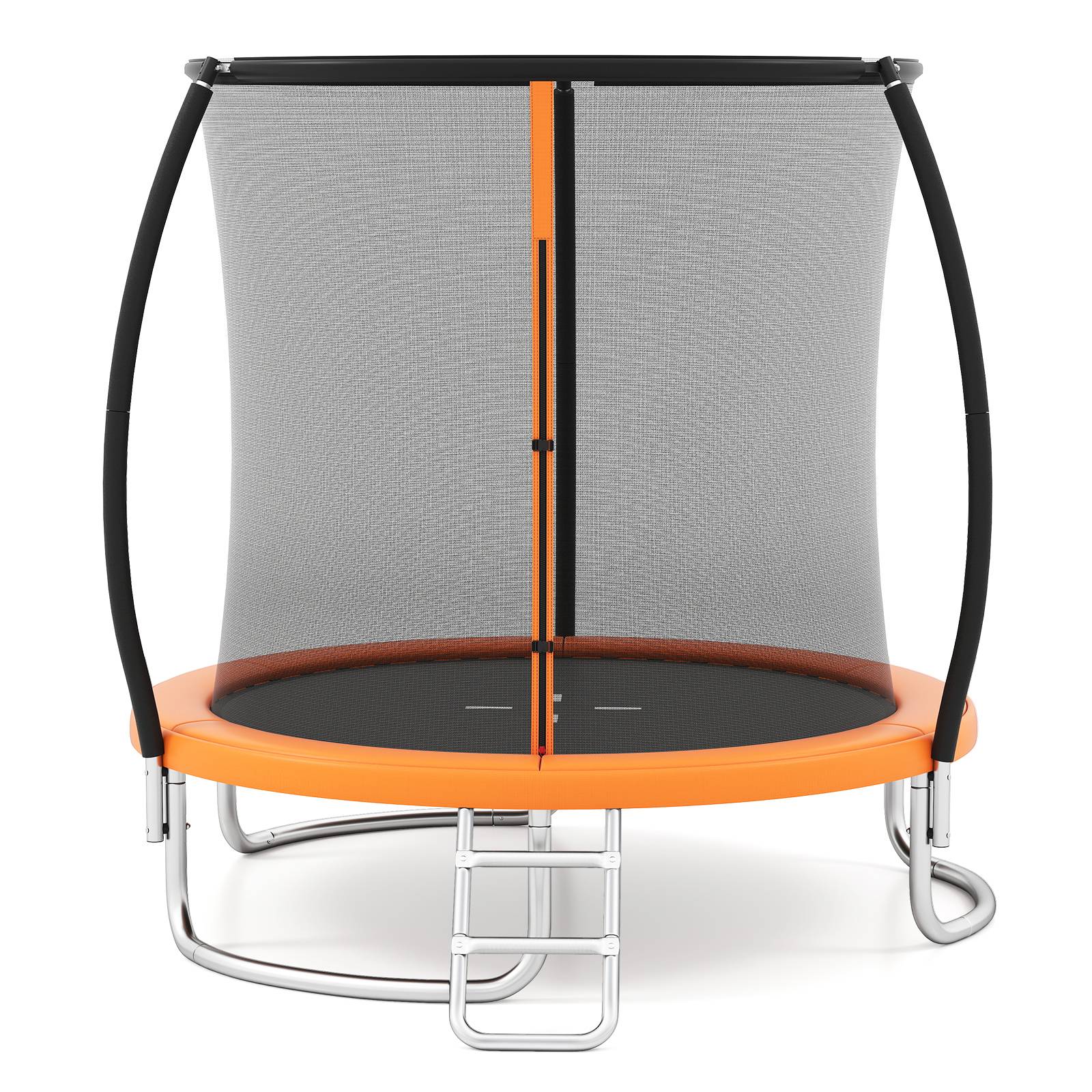 Buy Babyjoy 8FT Outdoor Trampoline Heavy-Duty Recreational Trampoline w ...