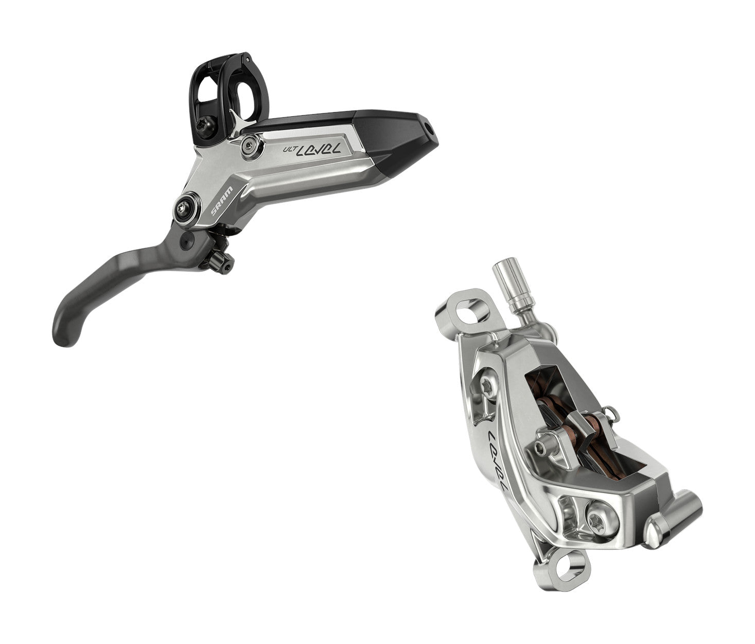 Buy SRAM Level Ultimate Stealth MTB Rear Brake Lever w/Caliper (4 ...
