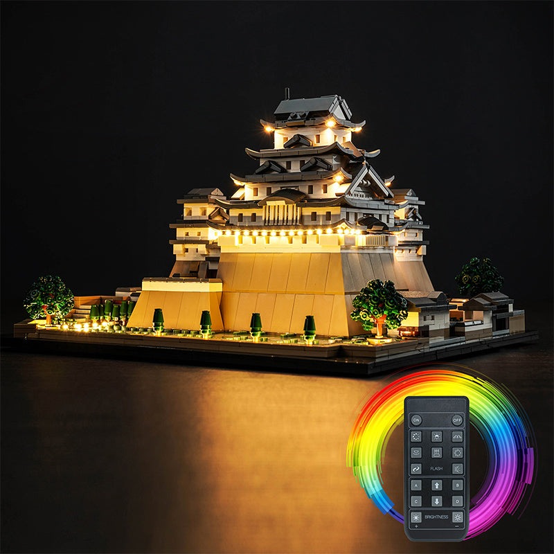 Buy Brick Shine GC Light Kit for LEGO® Himeji Castle 21060 - MyDeal
