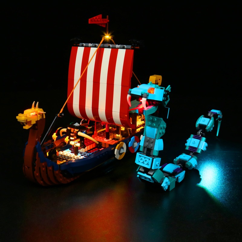 Buy Brick Shine GC Light Kit for LEGO® Viking Ship and the Midgard ...