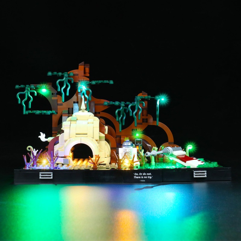 Buy Brick Shine - Light Kit for LEGO® Star Wars Dagobah Jedi Training ...