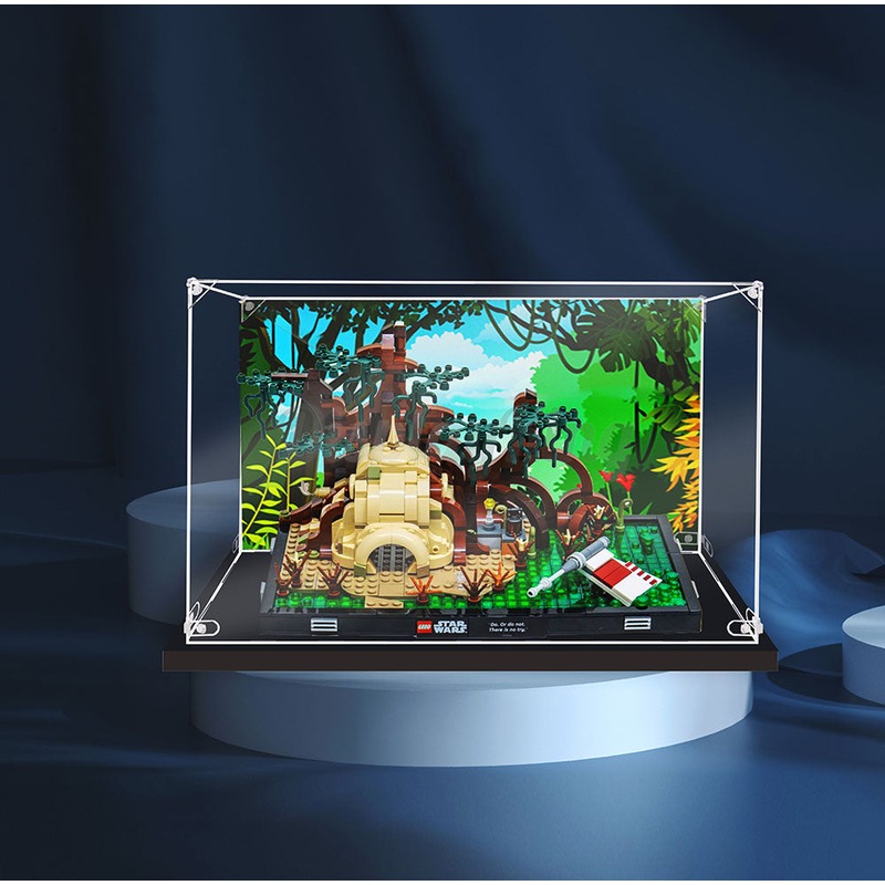 Buy Display King -Acrylic display case for LEGO® Dagobah Jedi Training ...