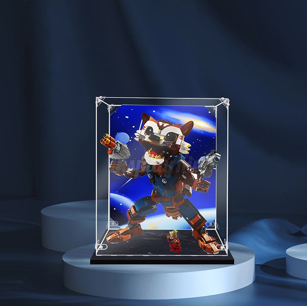 Buy Display King -Acrylic display case with screw for LEGO® Rocket ...