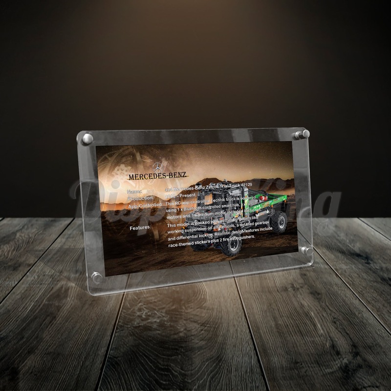 Buy Display King - Acrylic photo frame for Lego 4x4 Mercedes-Benz ...