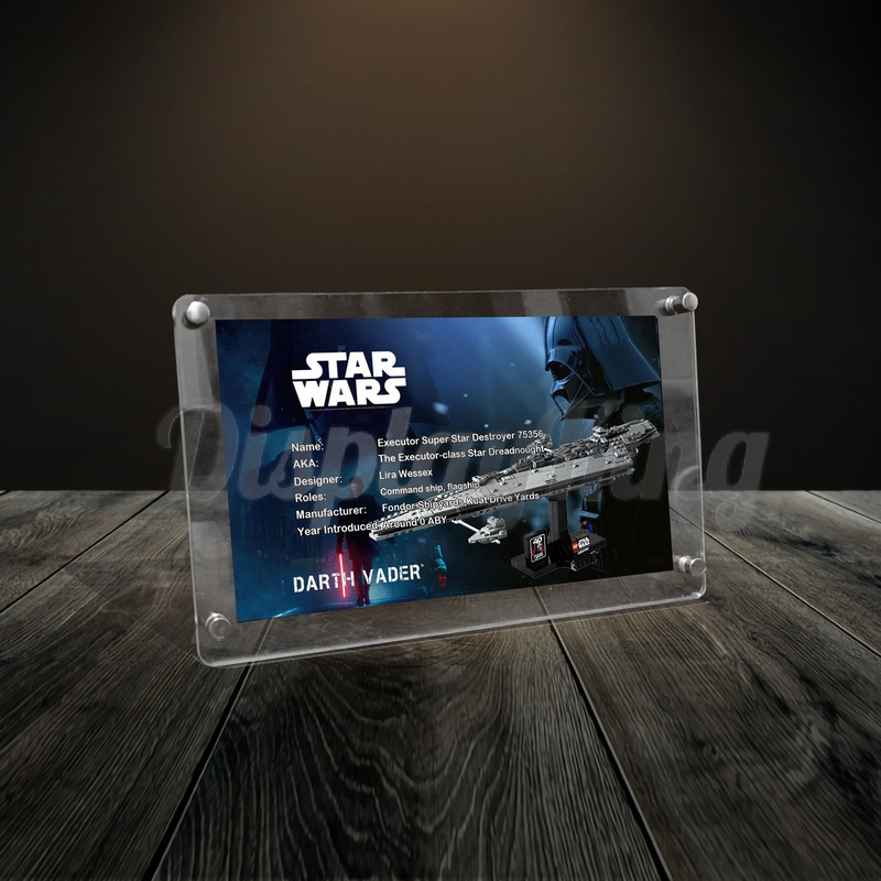 Buy Display King - Acrylic photo frame for Lego Executor Super Star ...