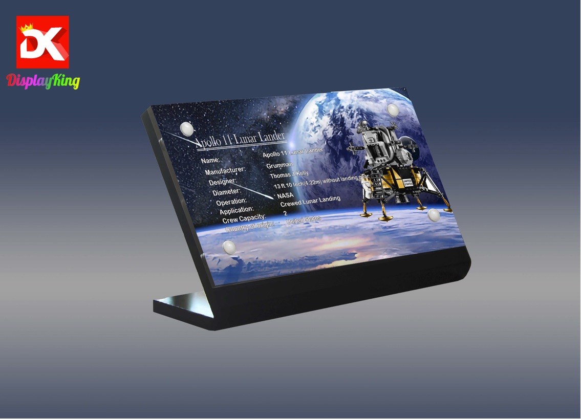 Buy Display King - Display plaque for LEGO NASA Apollo 11 Lunar Lander ...