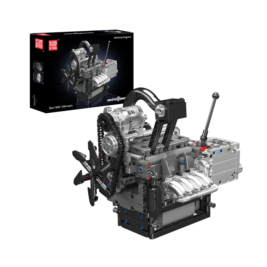 Buy Mould King 10212 Motorized Rotary Engine Model Building Set - 1,130 ...
