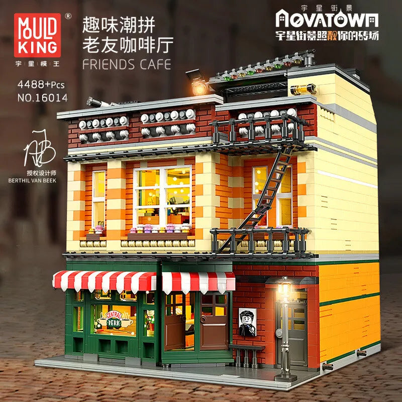 Buy MOULD KING 16014 Friends Central Perk Modular Building Brick ...