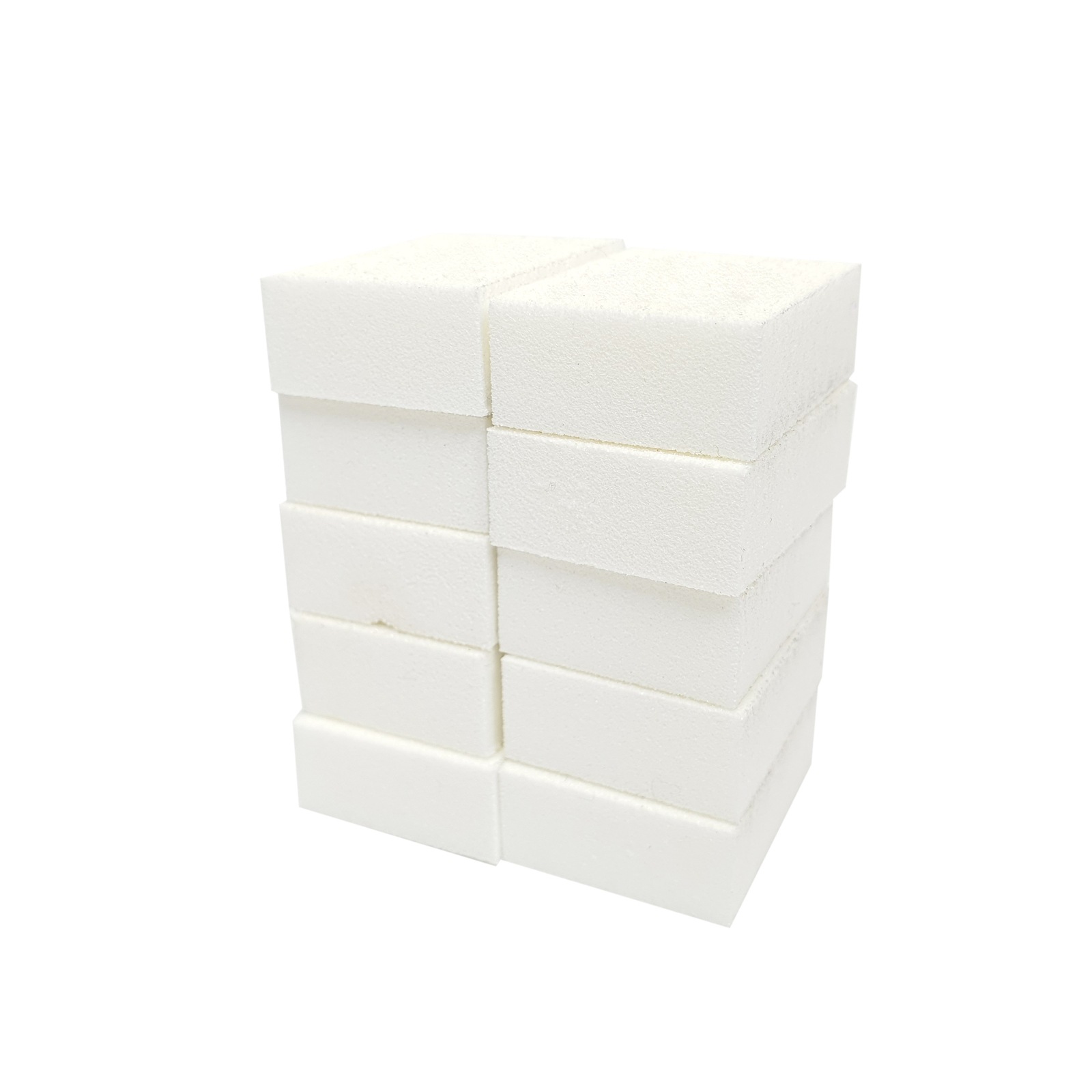 Buy Buffer Mini 2 Way Sanding File Block White Grit 100/120 10 pcs ...
