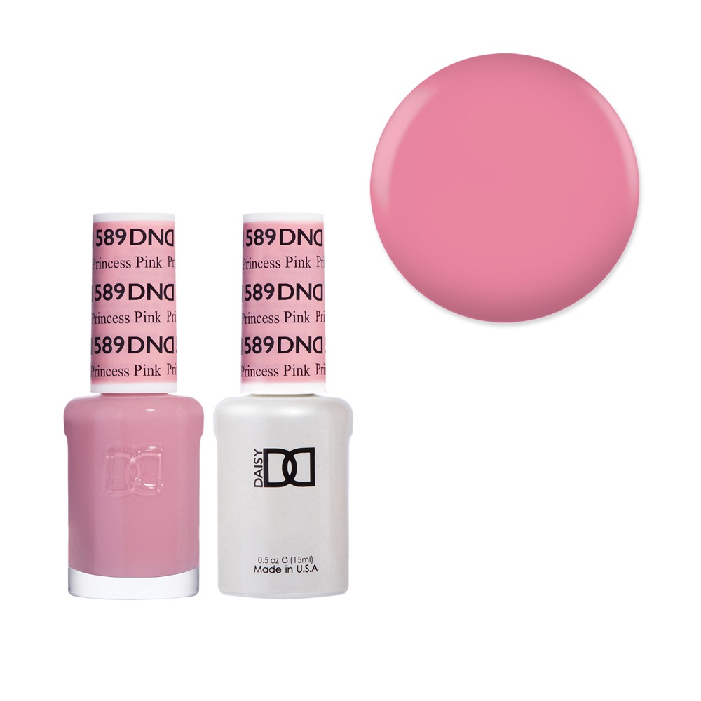 Buy DND 589 Princess Pink - Daisy Collection Gel & Lacquer Duo 15ml ...