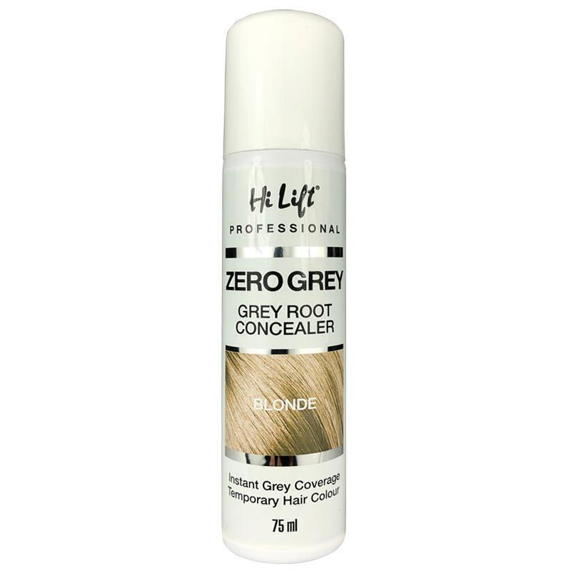 Buy Hi Lift Zero Grey Root Concealer Temporary Hair Colour Spray 75ml ...