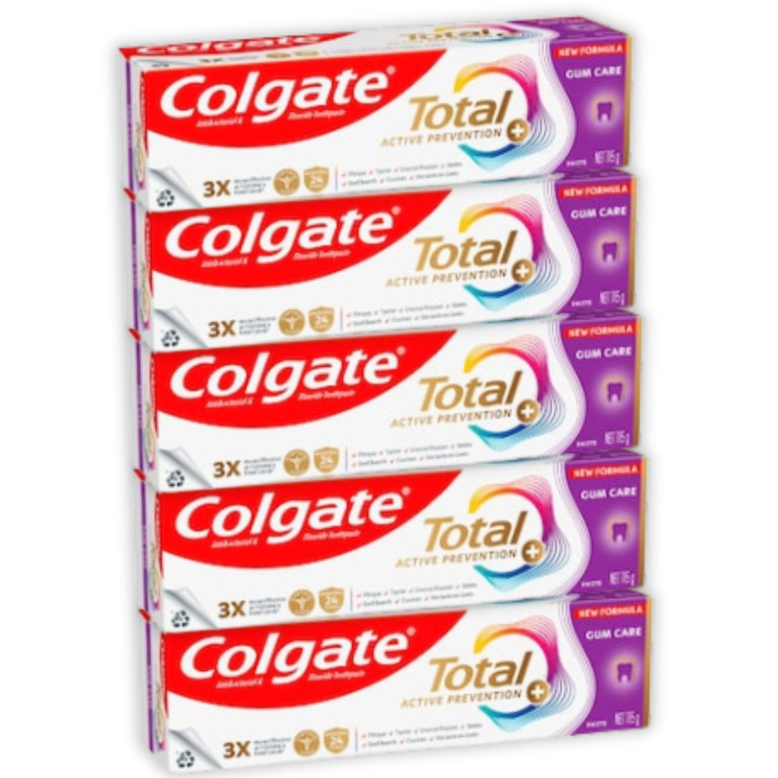 Buy 5 x Colgate Total Toothpaste Gum Care Whole Mouth Health 115g ...