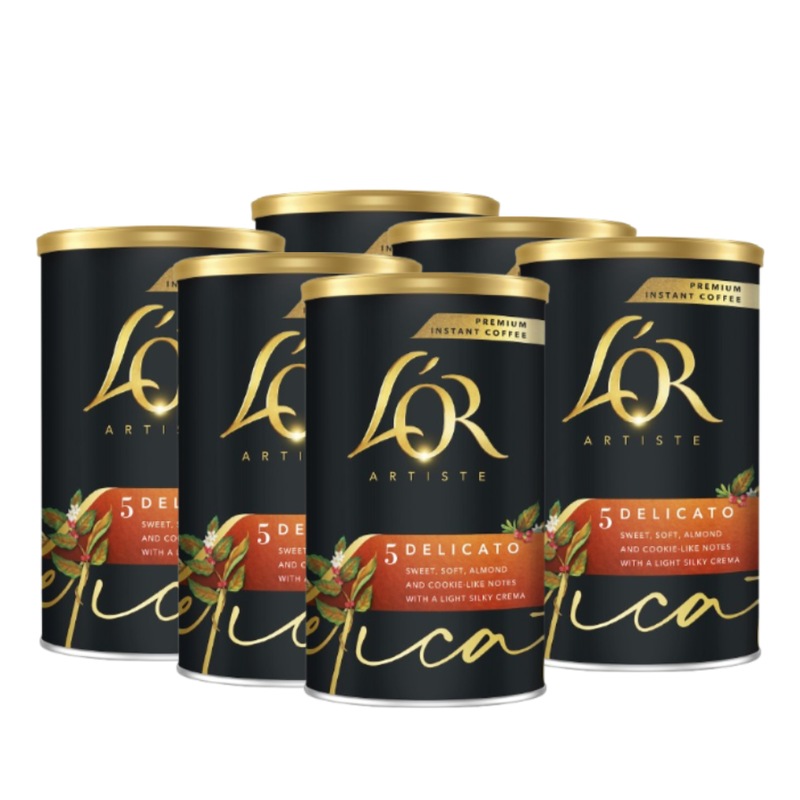 Buy L'or Coffee Artiste 5 Delicato 95g (6 Pack) - MyDeal
