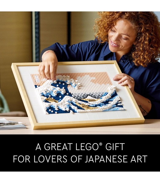 Buy LEGO® ART Hokusai - The Great Wave 31208 - MyDeal Australia