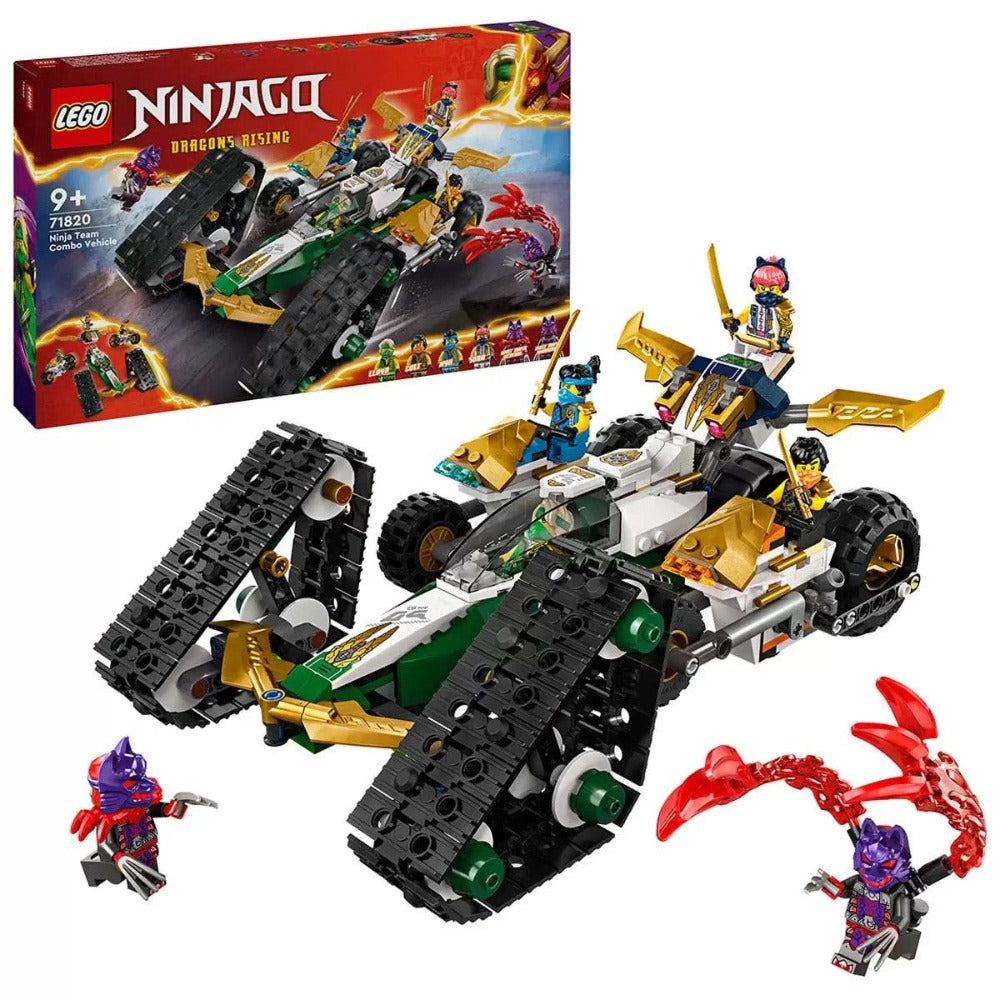 Buy LEGO NINJAGO Ninja Team Combo Vehicle 71820 - MyDeal Australia