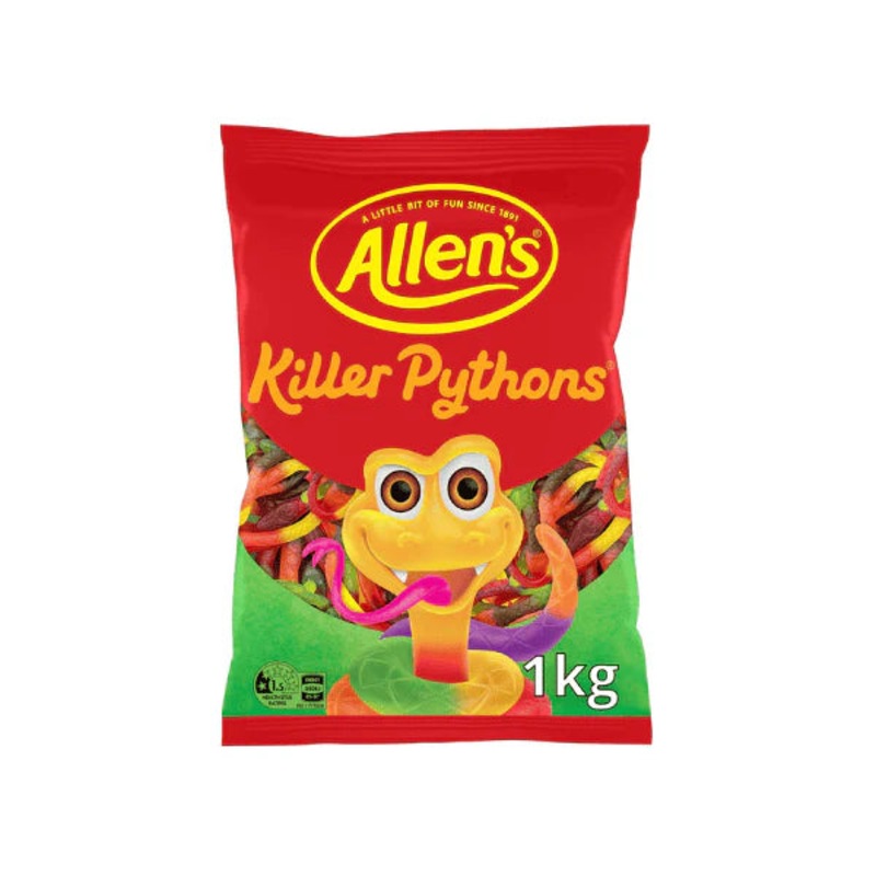 Buy Allen's 1kg Killer Pythons Party Mix Perfect for Every Celebration ...