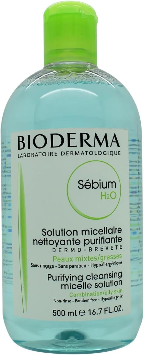 Buy Bioderma Makeup Remover & Cleanser for Oily Acne Prone Skin Sèbium ...