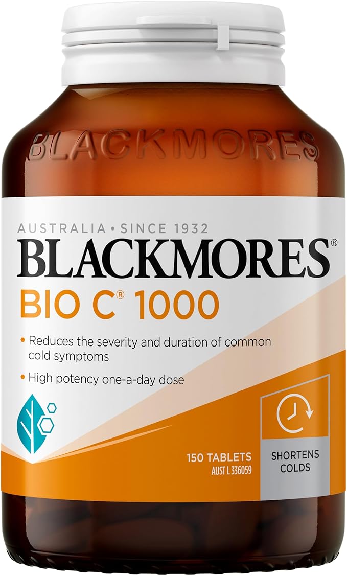 Buy Blackmores Bio C 1000 150 Tablets for Immune System Wellness & High ...