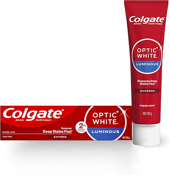 Buy Colgate Optic White Expert Express Whitening Toothpaste Fresh Mint ...