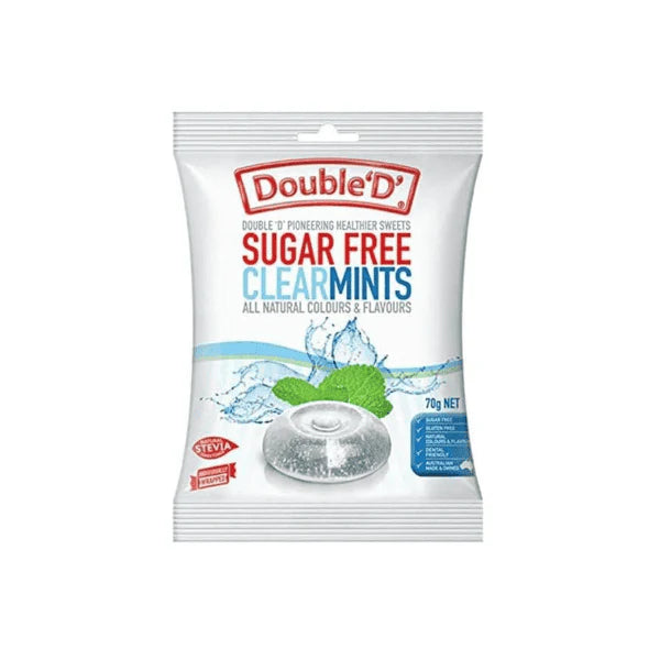 Buy Double D Sugar-Free Clear Mint Drops 70g A Sweet Way to Refresh ...