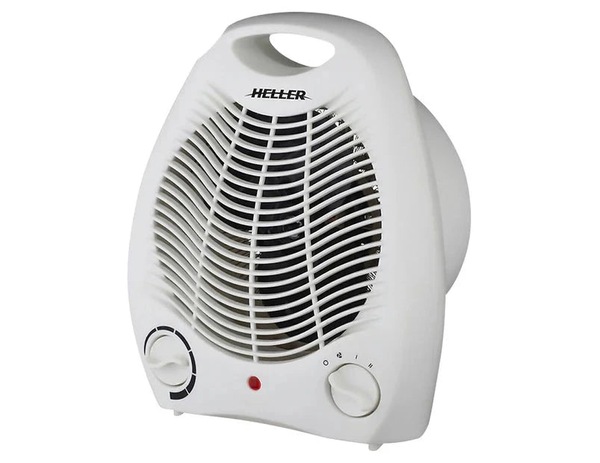 Buy Heller Upright Electric Fan Heater HUF6 22cm - MyDeal Australia