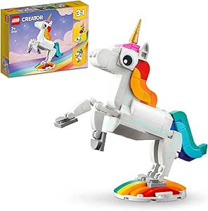Buy LEGO® Creator 31140 Magical Creatures Set Build a Unicorn Seahorse ...